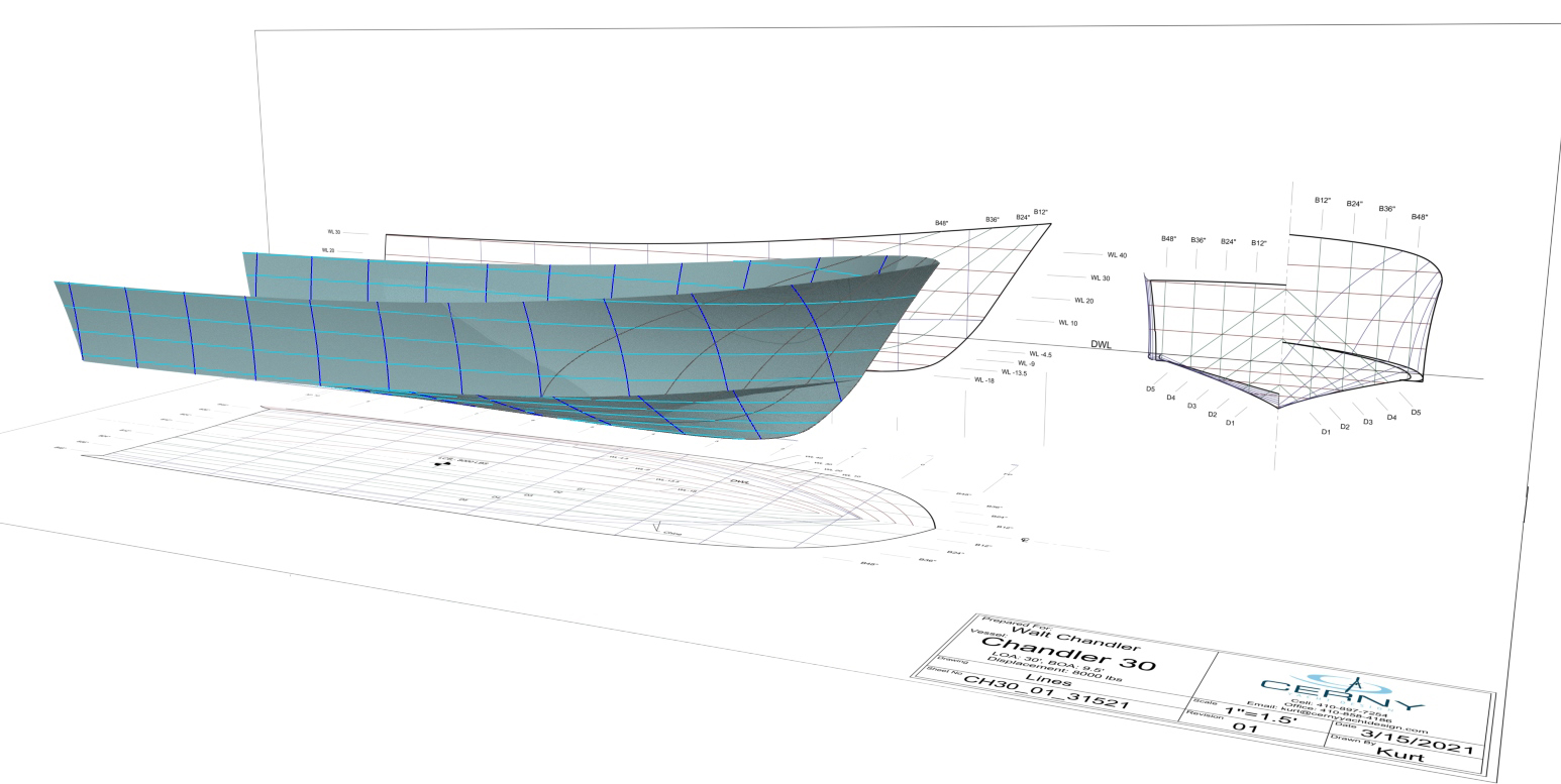 Cerny Yacht Design – Maryland Based Yacht Design and Naval Architecture